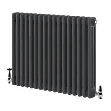 Triple Radiators Uxbridge Traditional 600mm/765mm -grey ( Anthracite ...